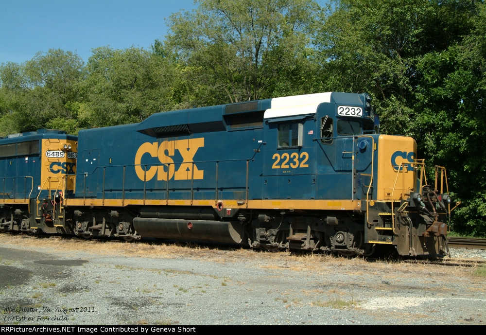 CSXT 2232 Road Slug